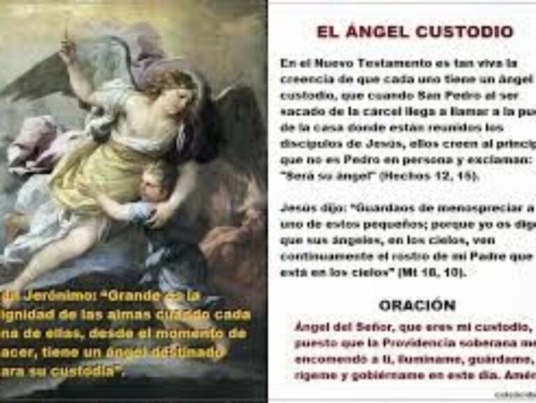El poder de la oración al Santo Custodio: Protección divina en tu vida ...