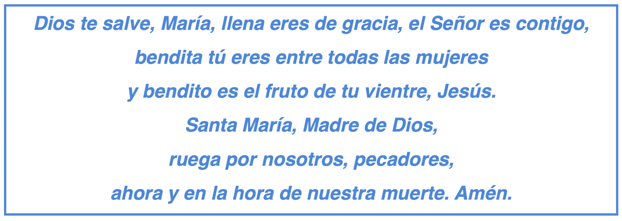 La Oración del Ave María: Letra y Significado de una Plegaria Universal ...